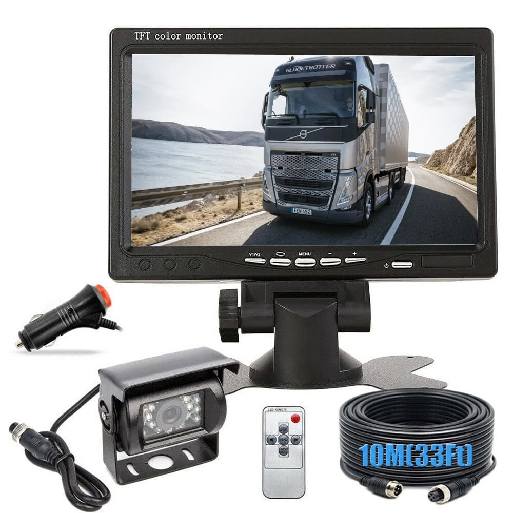 Bileeko Backup Camera Night Vision System + 7" HD Rear View Monitor for ...