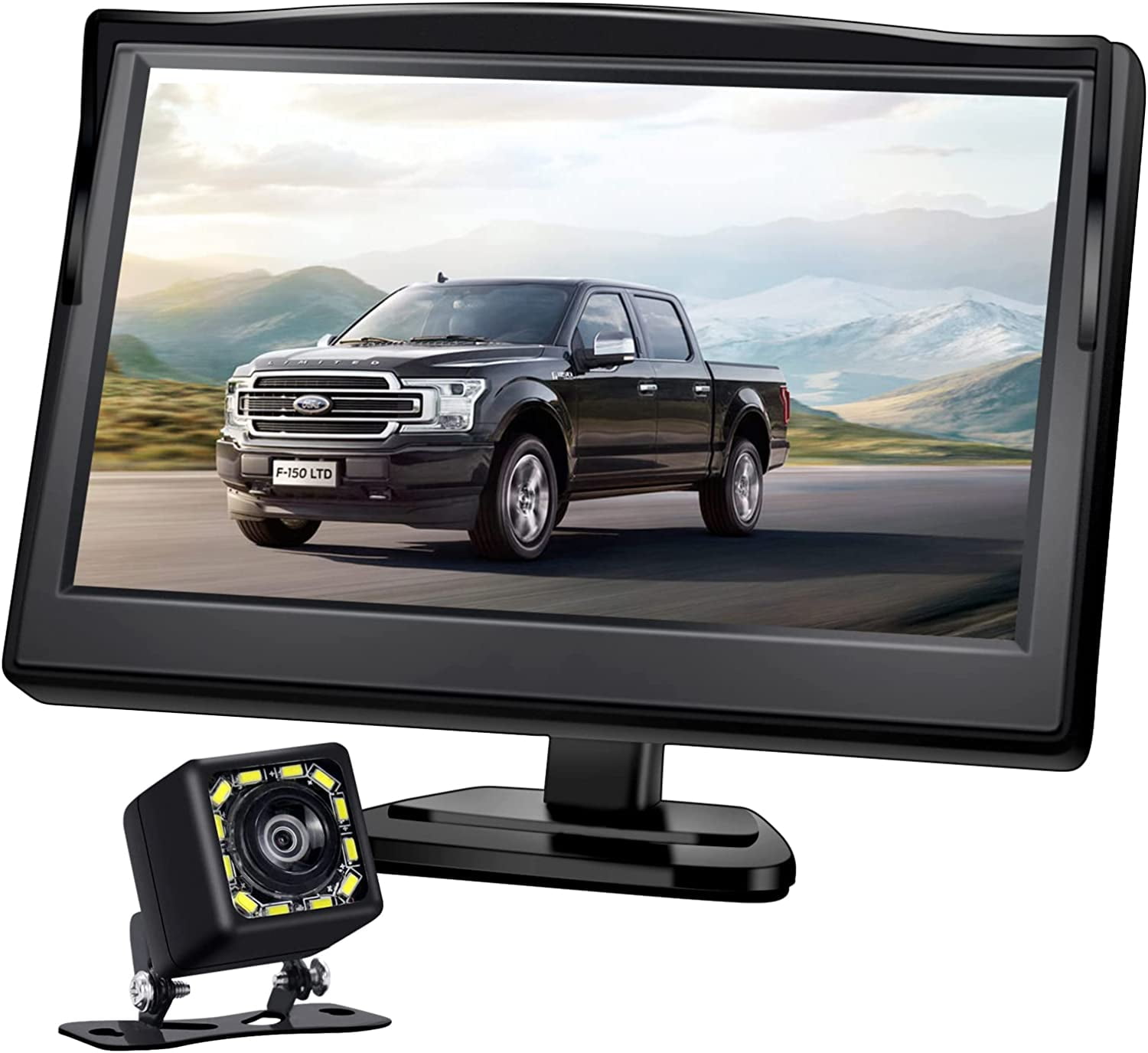 Bileeko Truck Monitor Camera Kit 5 Inch HD Monitor and Car Rear View ...