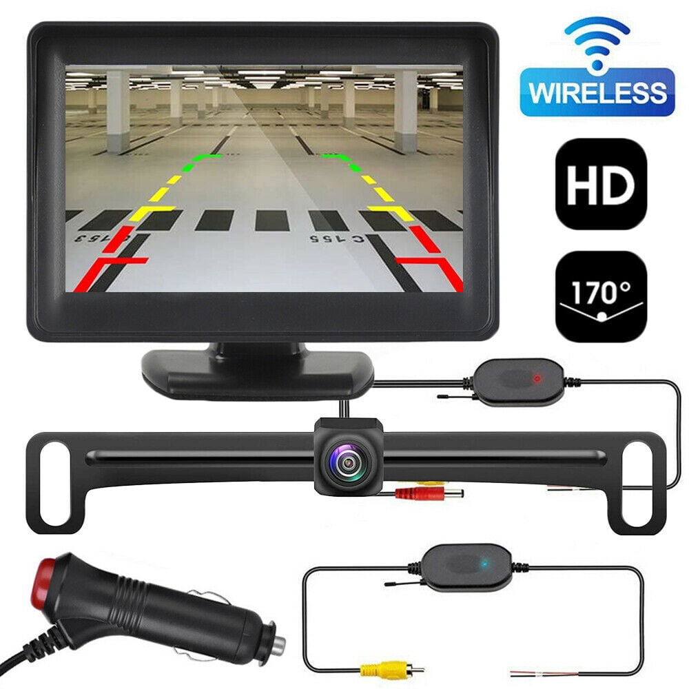 Bileeko Wireless Backup Camera System Night Vision Waterproof ...