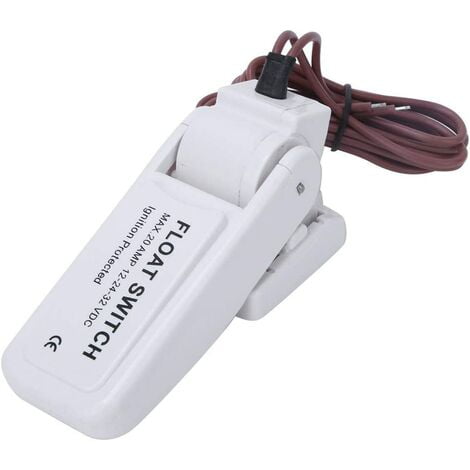 Bilge Float Switch, Huazu Automatic Bilge Pump Float Switch Rule Float Switch DC 12V 24V 32V for ...