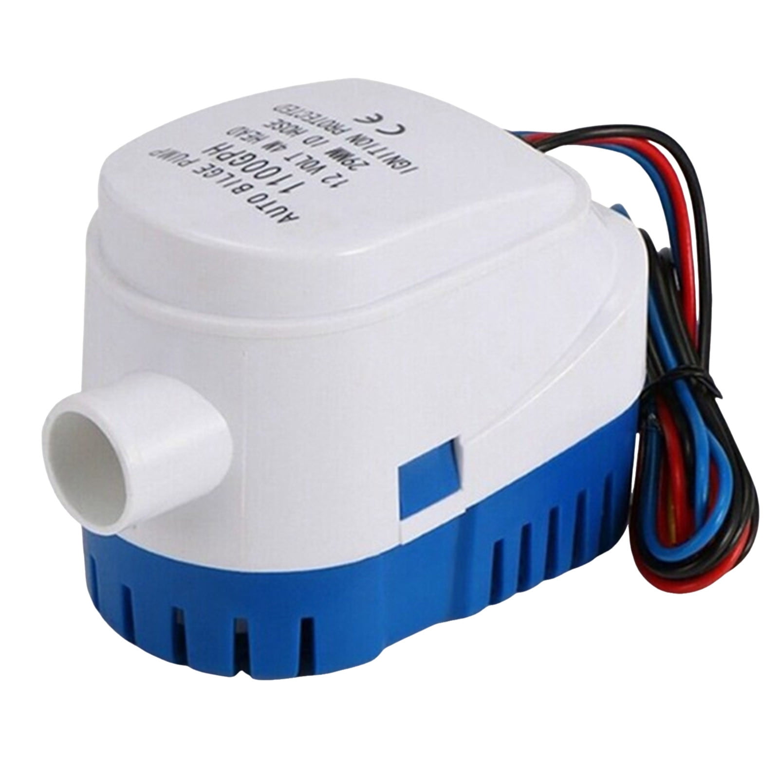 BilgePump 1100/750GPH 12V Automatic Submersible Boat Bilge WaterPump ...