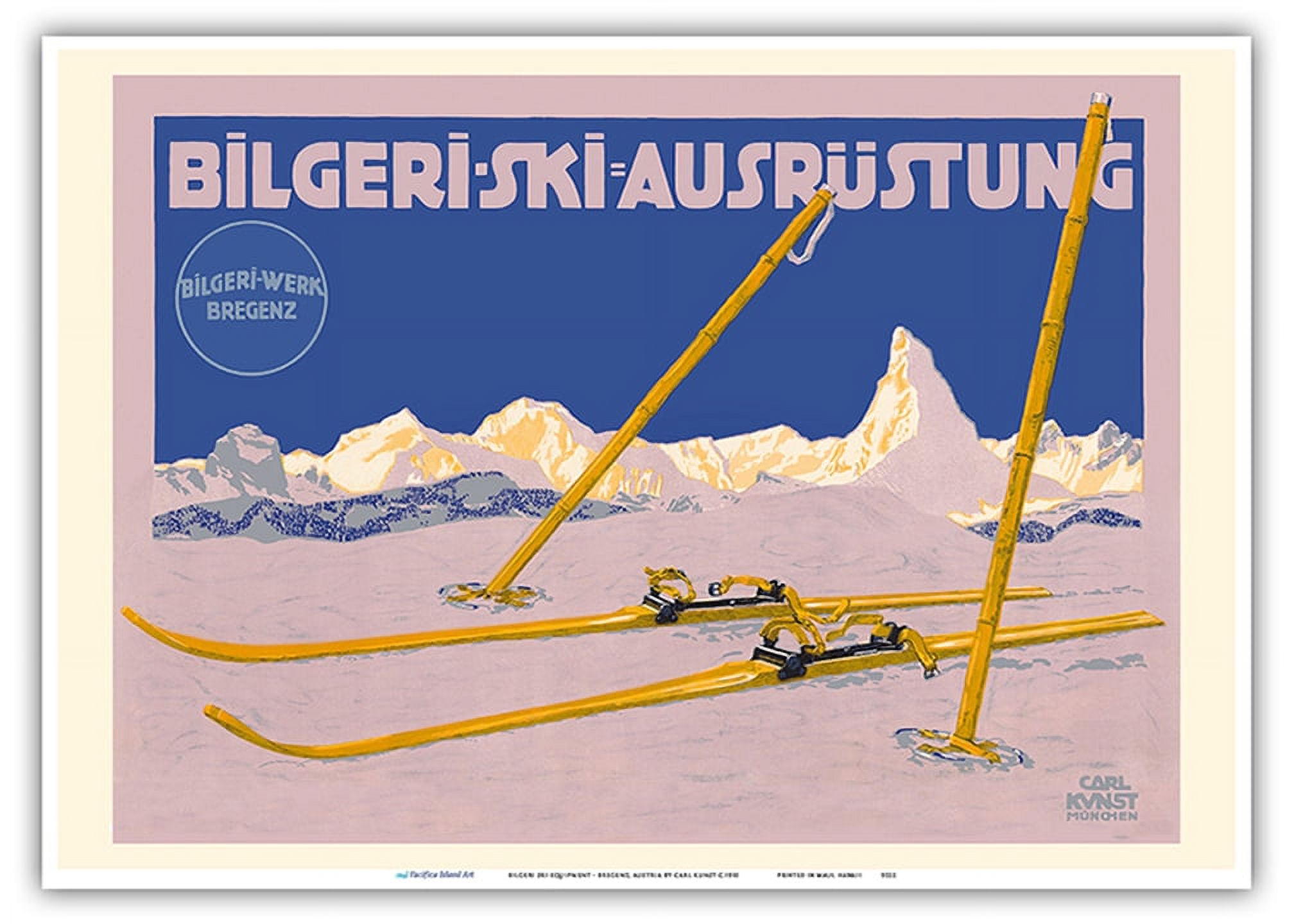 Bilgeri Ski Equipment (Bilgeri Ski Ausrüstung) - Bregenz Austria ...
