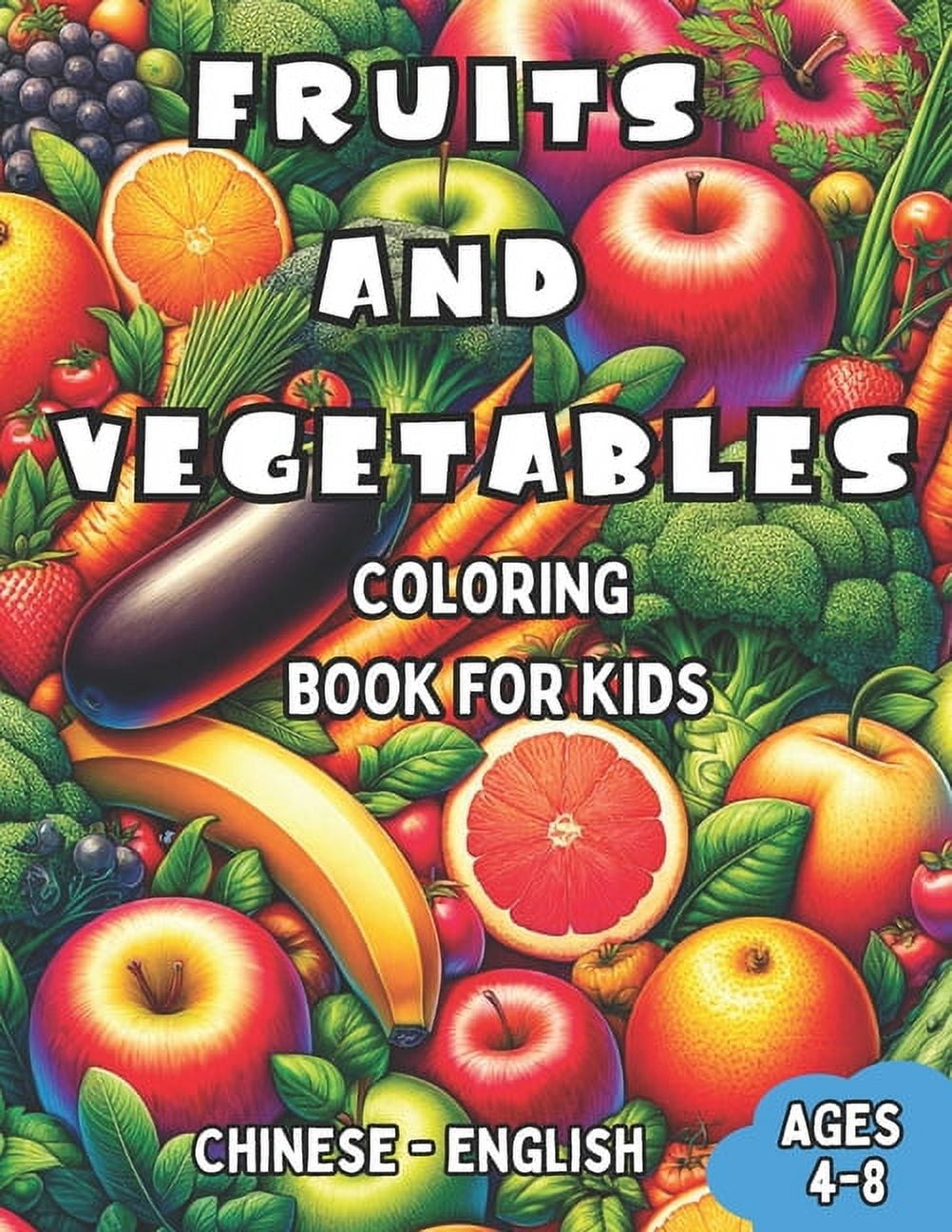 Bilingual Books for Children (English-Ch Chinese - English Fruits and ...