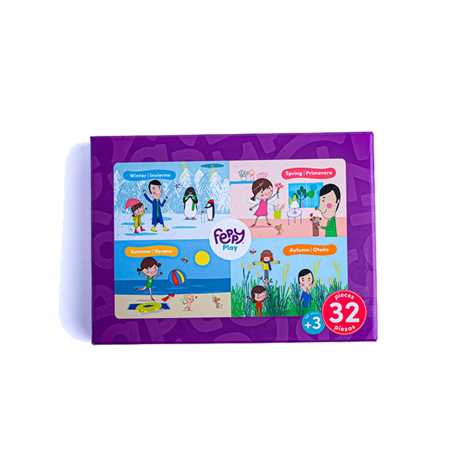 Bilingual Puzzles to Learn Spanish and English Seasons - Spanish ...