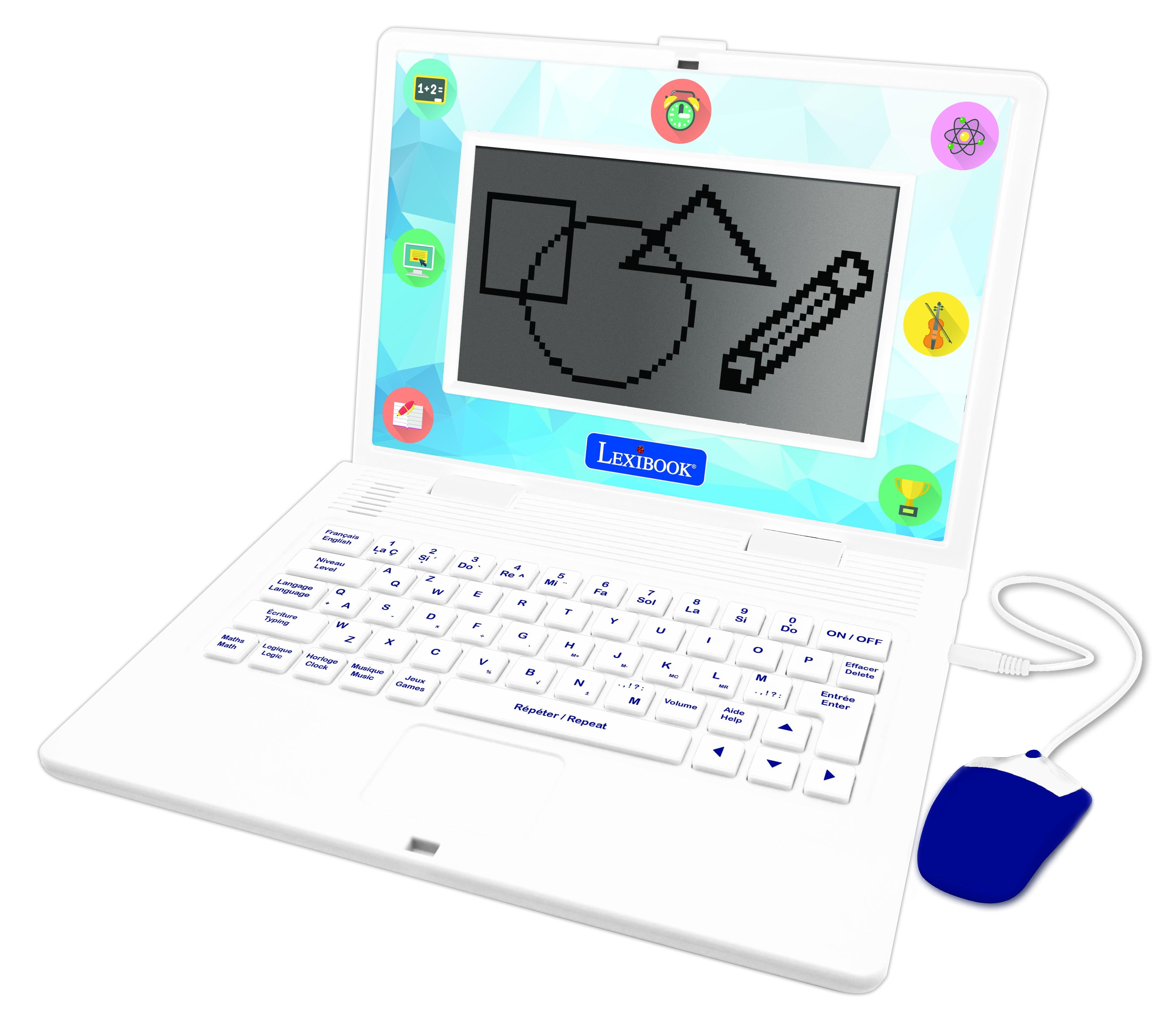 Lexibook Bilingual Educational Laptop for Kids, Preschool Friendly, 170 ...