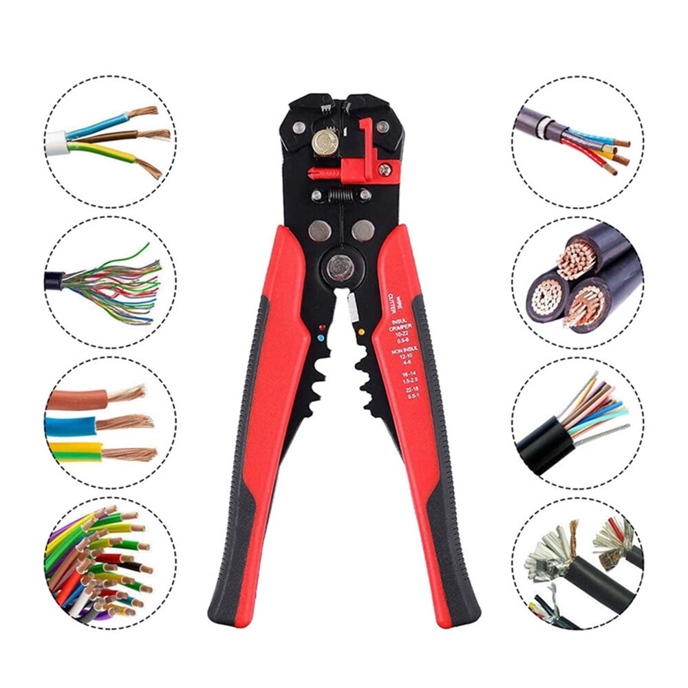 Klein Tools 11061 Self-Adjusting Wire Stripper/Cutter - Walmart.com