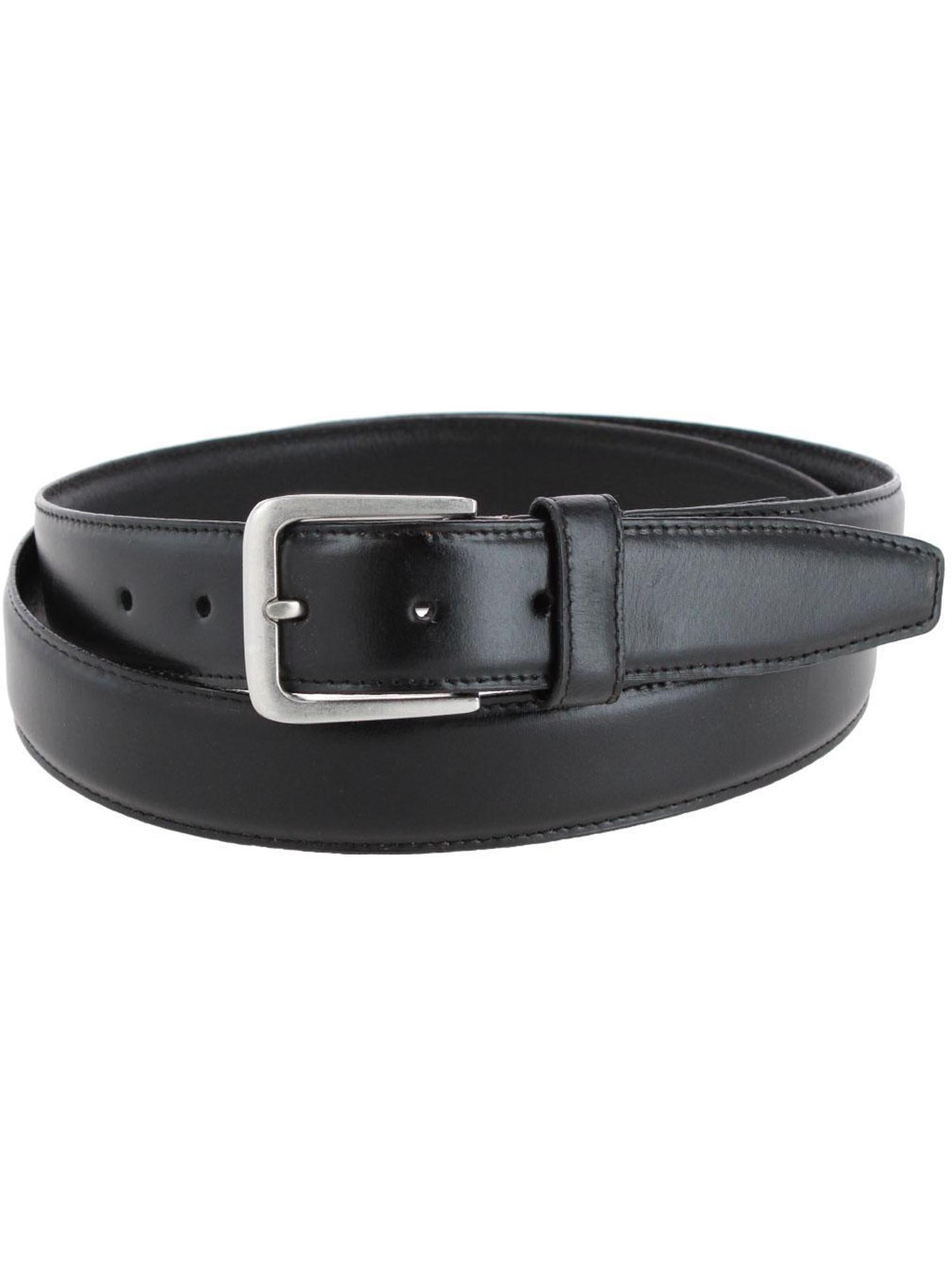 Bill Blass 35mm Leather Profile Belt (Men Big & Tall) - Walmart.com