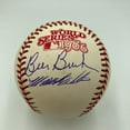 Bill Buckner Mookie Wilson Signed 1986 World Series Baseball Steiner ...