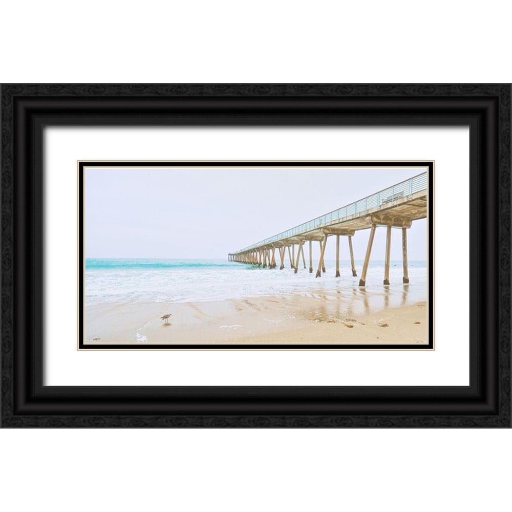 Bill Carson Photography 24x14 Black Ornate Wood Framed with Double ...