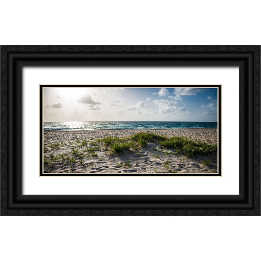 Bill Carson Photography 24x14 Black Ornate Wood Framed with Double ...