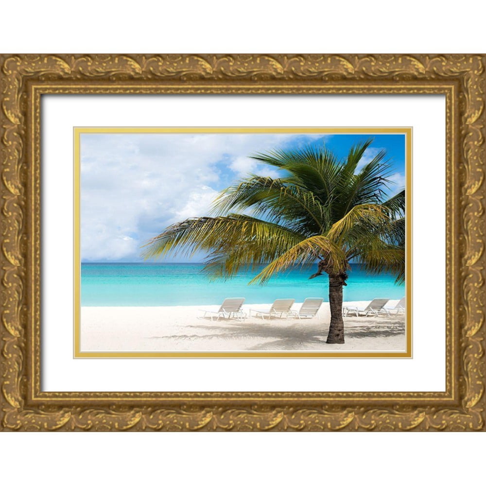 Bill Carson Photography 24x17 Gold Ornate Wood Framed with Double ...