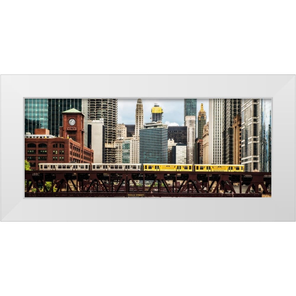 Bill Carson Photography 32x15 White Modern Wood Framed Museum Art Print ...