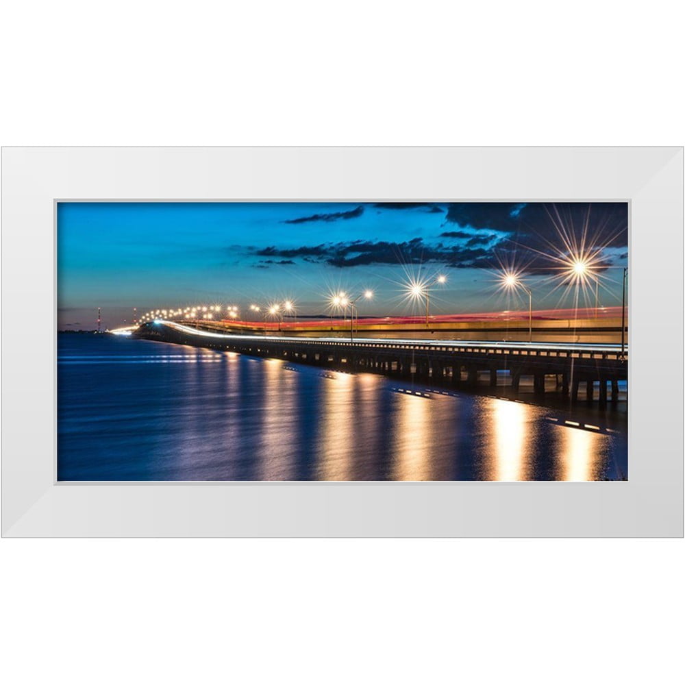 Bill Carson Photography 32x18 White Modern Wood Framed Museum Art Print ...