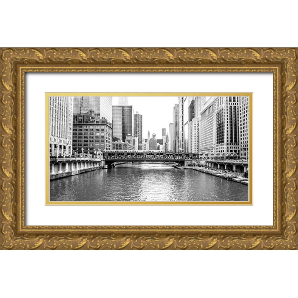Bill Carson Photography 32x19 Gold Ornate Wood Framed with Double ...