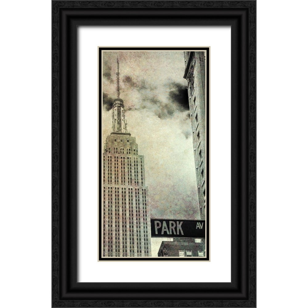 Bill Carson Photography 9x14 Black Ornate Wood Framed with Double ...