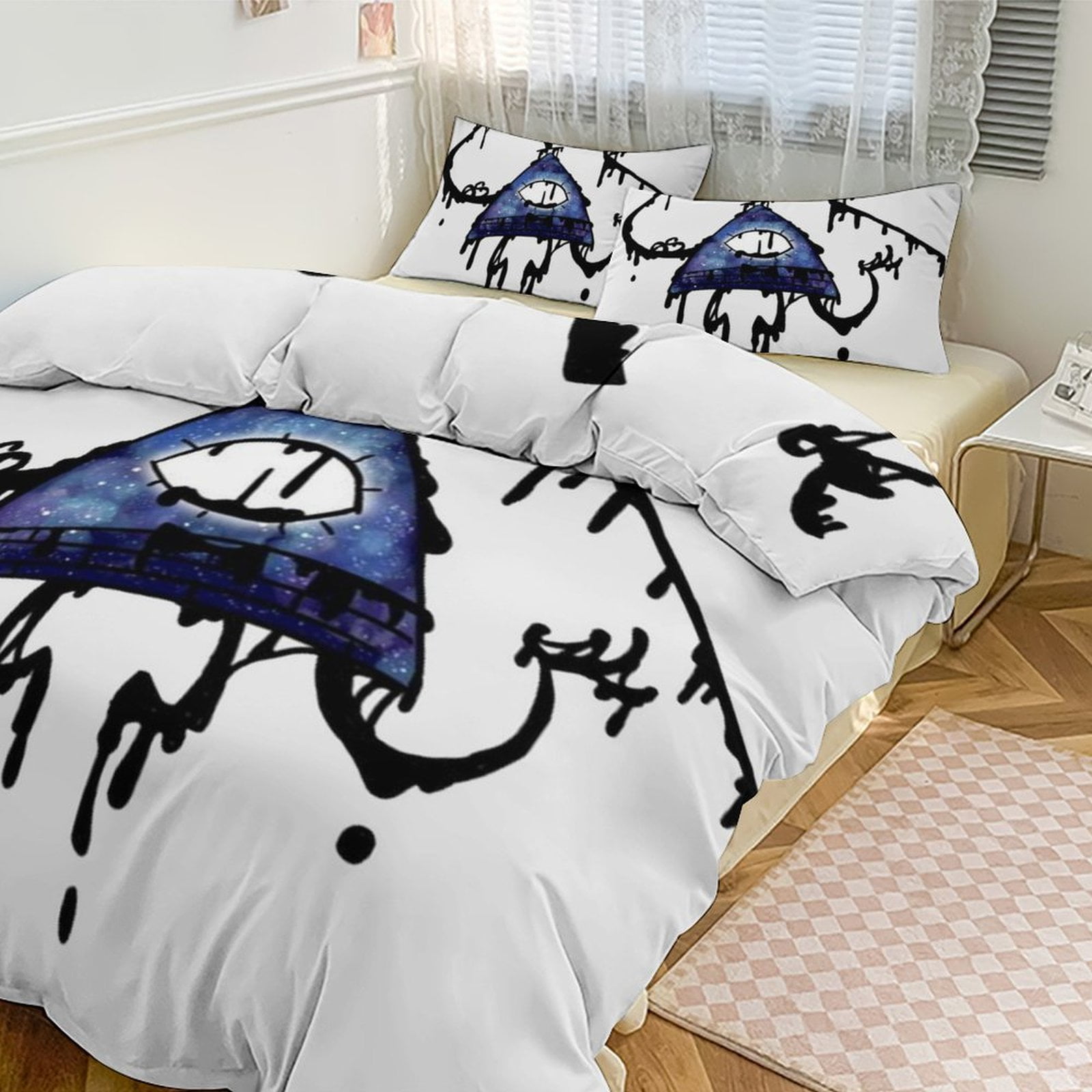 Bill Cip-her Bedding Set Anime Three-piece for Boys Girls Teens King ...