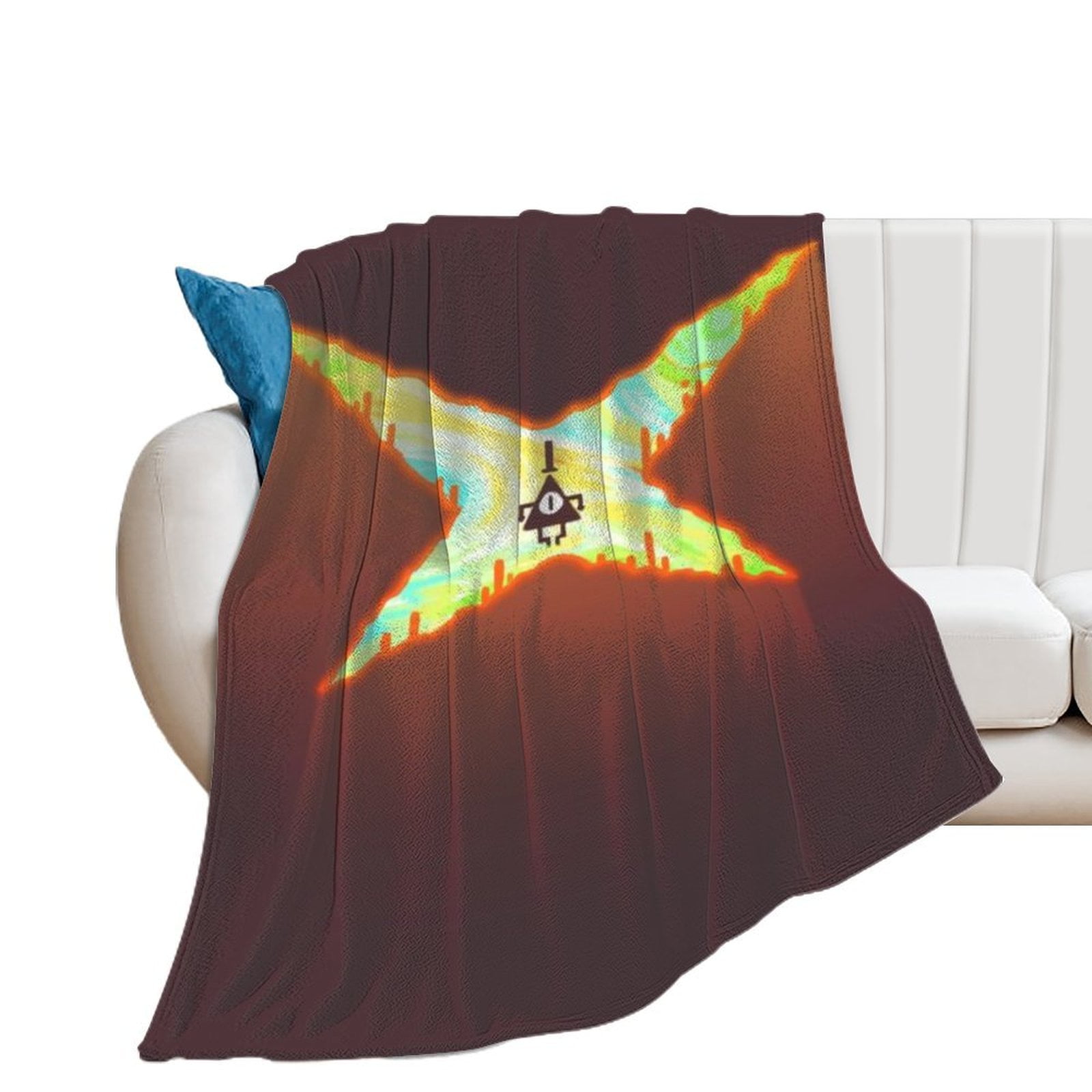 Bill Cip-her Throw Blanket Flannel Anime for Girls Boys Men Women Bill ...