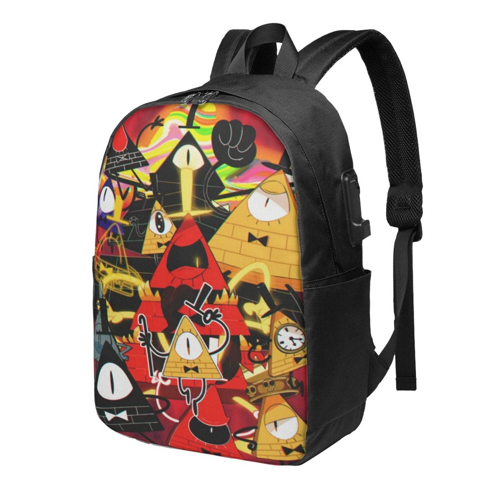 Bill Cipher Anime Backpack 3d Printed Travel Bags - Walmart.com