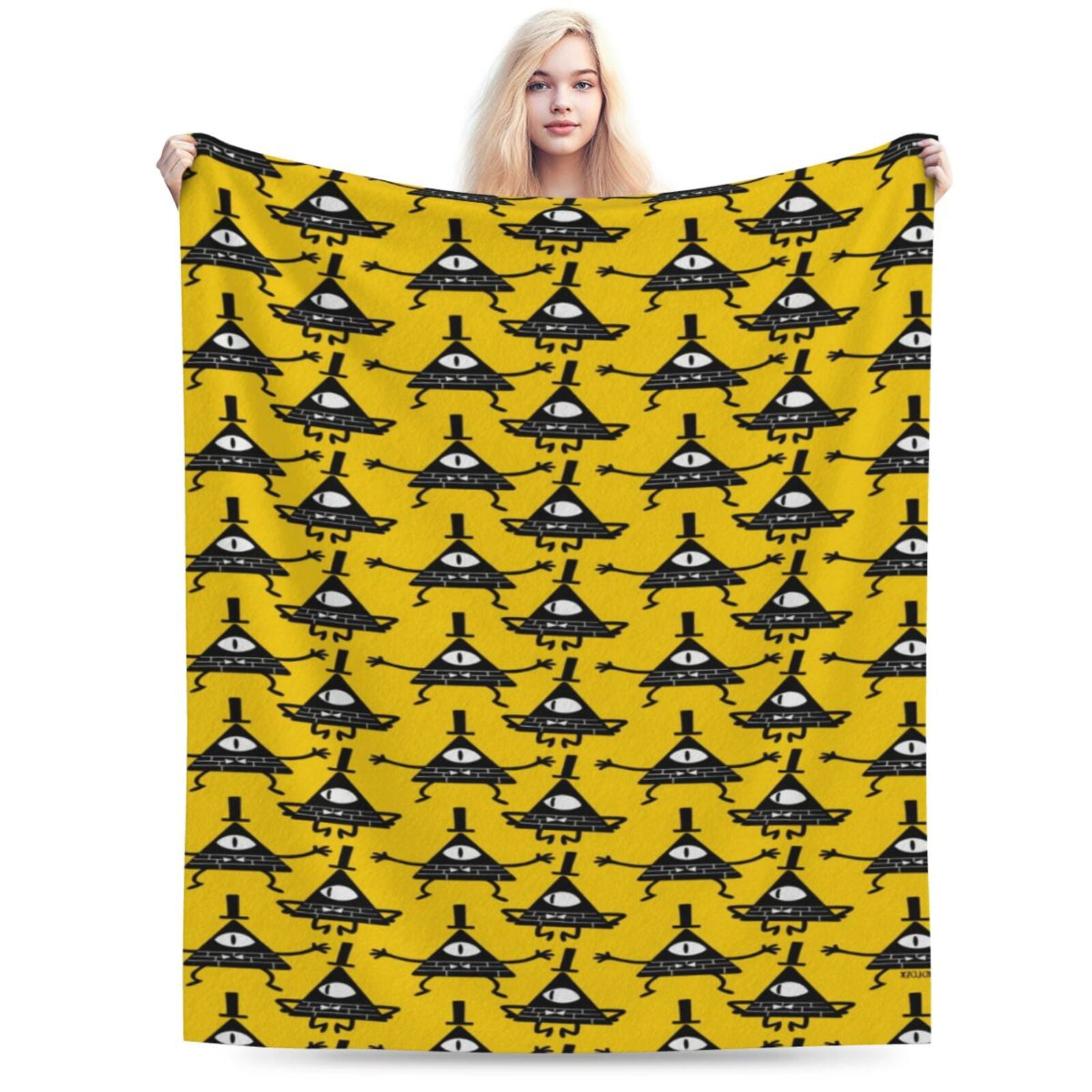 Bill Cipher Cartoon Fleece Blanket for Boys Girls Kids, Ultra Soft Cozy ...