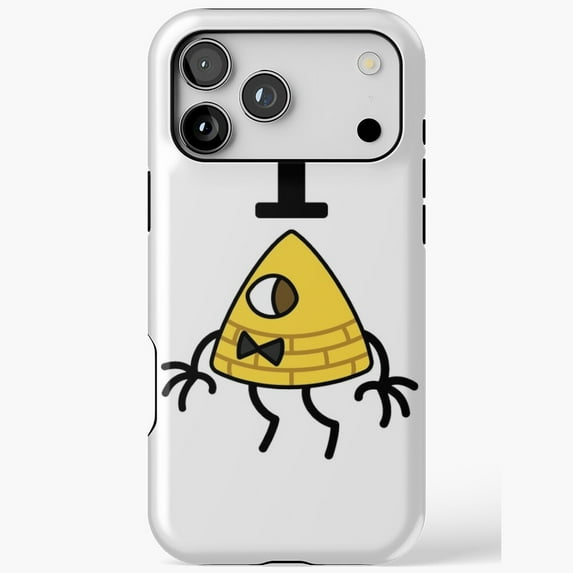 Bill Cipher Cartoon Graphic Phone Case for iPhone 11 through 17 Pro Max ...