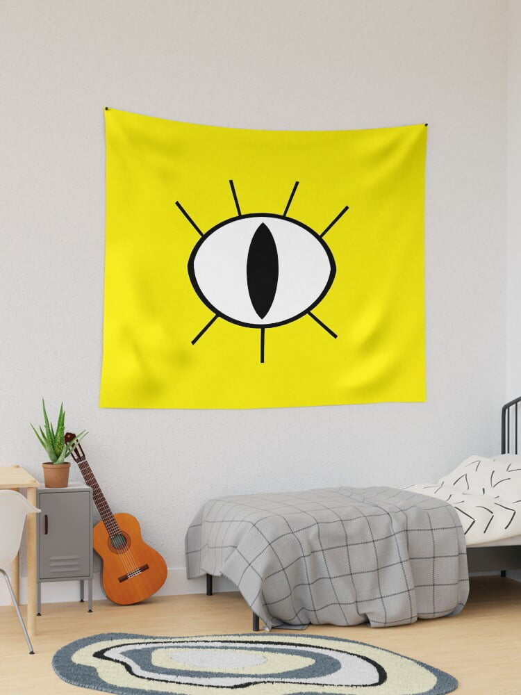 Bill Cipher Eye, Gravity Falls Tapestry Tapestries Wall Decor Backdrop ...