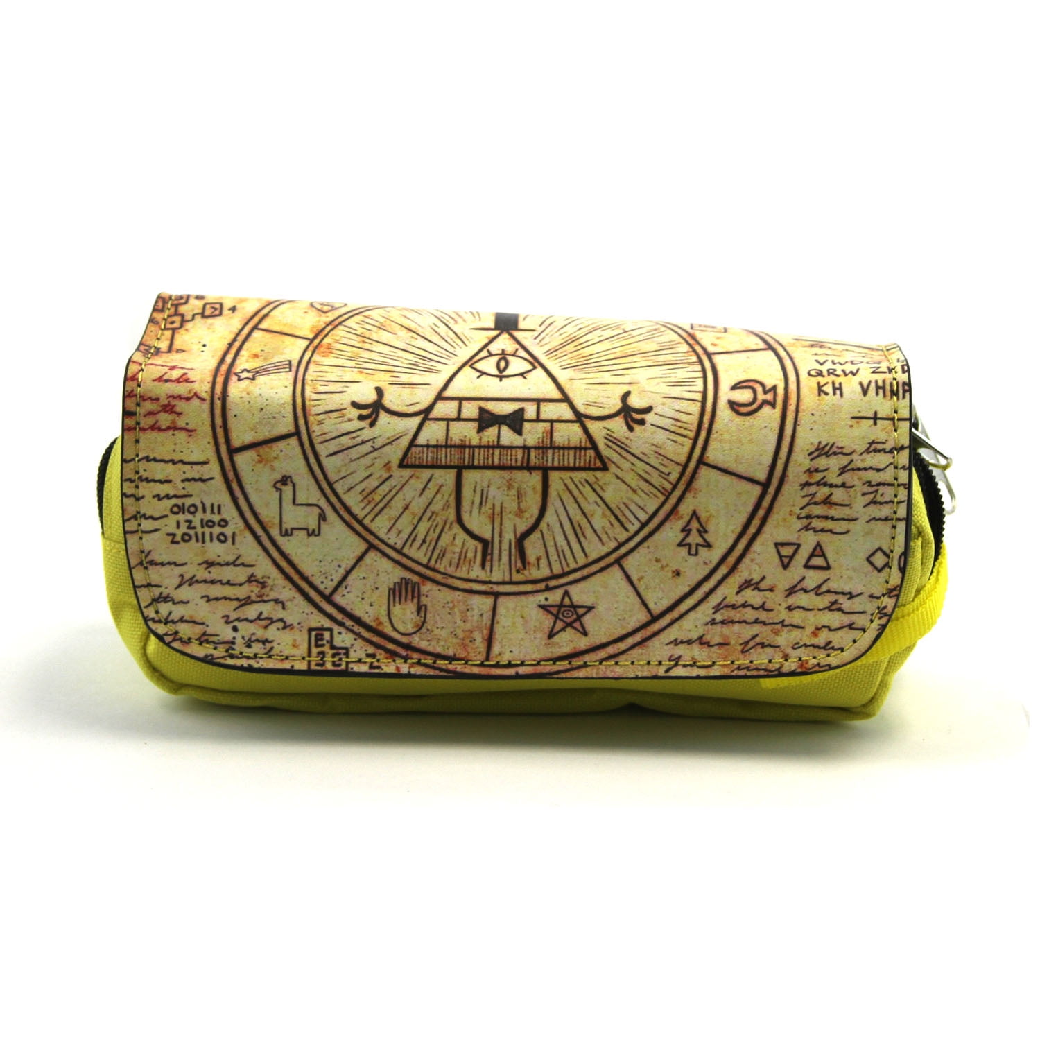 Bill Cipher - Gravity Falls 7x4" Clutch Pencil Bag - Walmart.com