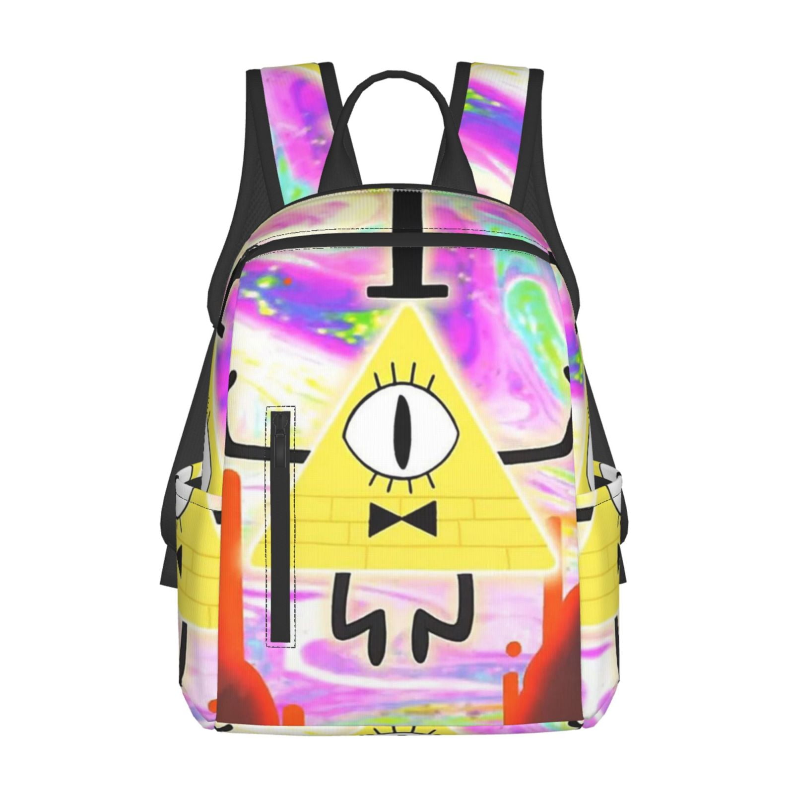 Bill Cipher Gravity Falls Backpack Unisex Daypack Adjustable ...