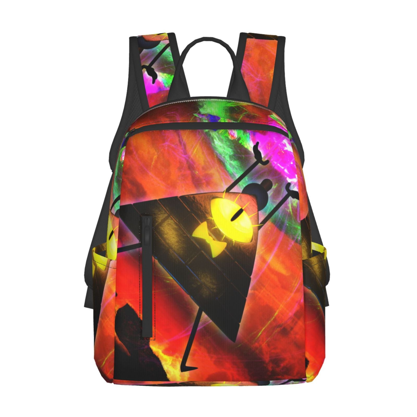 Bill Cipher Gravity Falls Backpack Unisex Daypack Adjustable ...