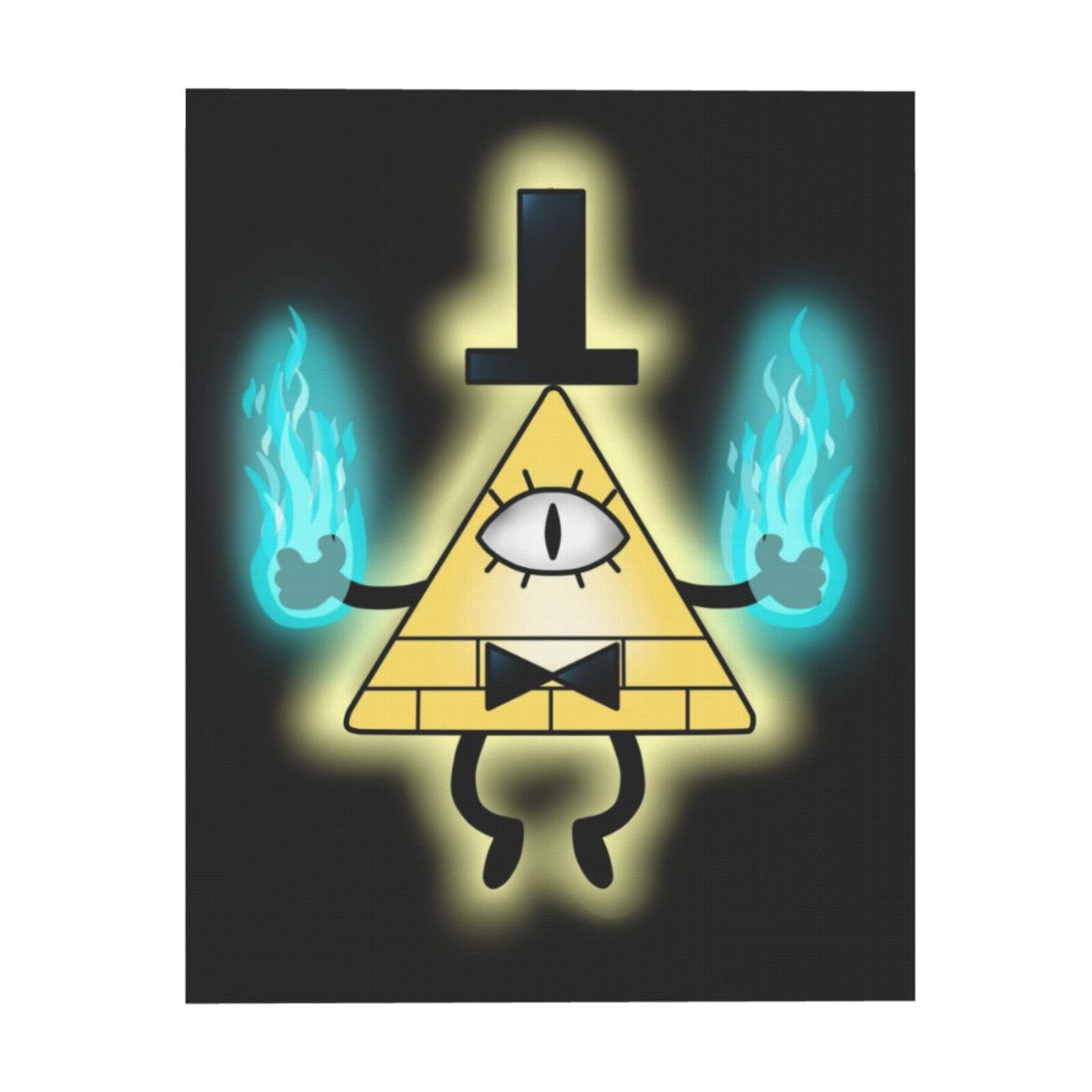 Bill Cipher Gravity Falls Canvas Decorative Poster Gift Art Picture ...