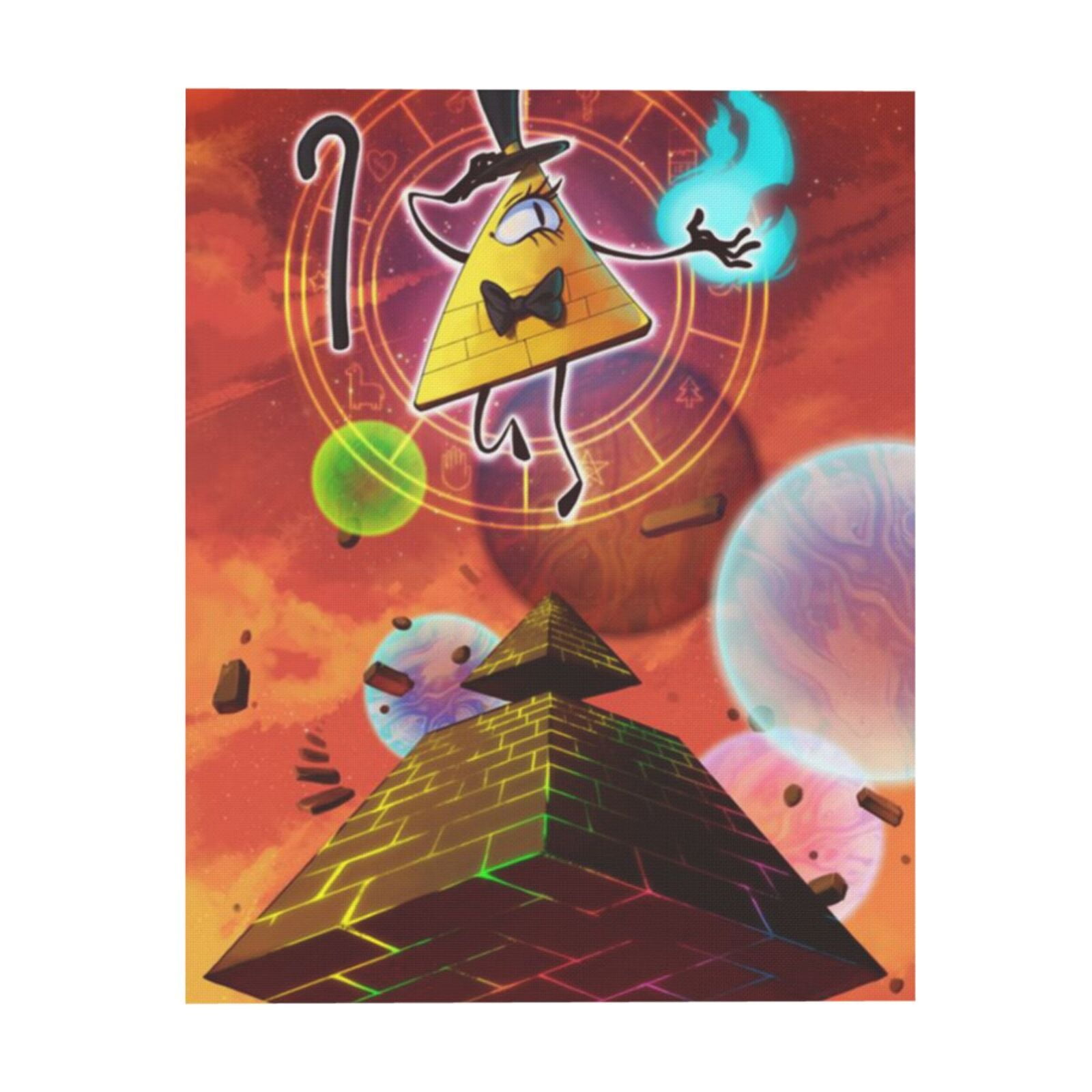 Bill Cipher Gravity Falls Canvas Decorative Poster Gift Art Picture ...