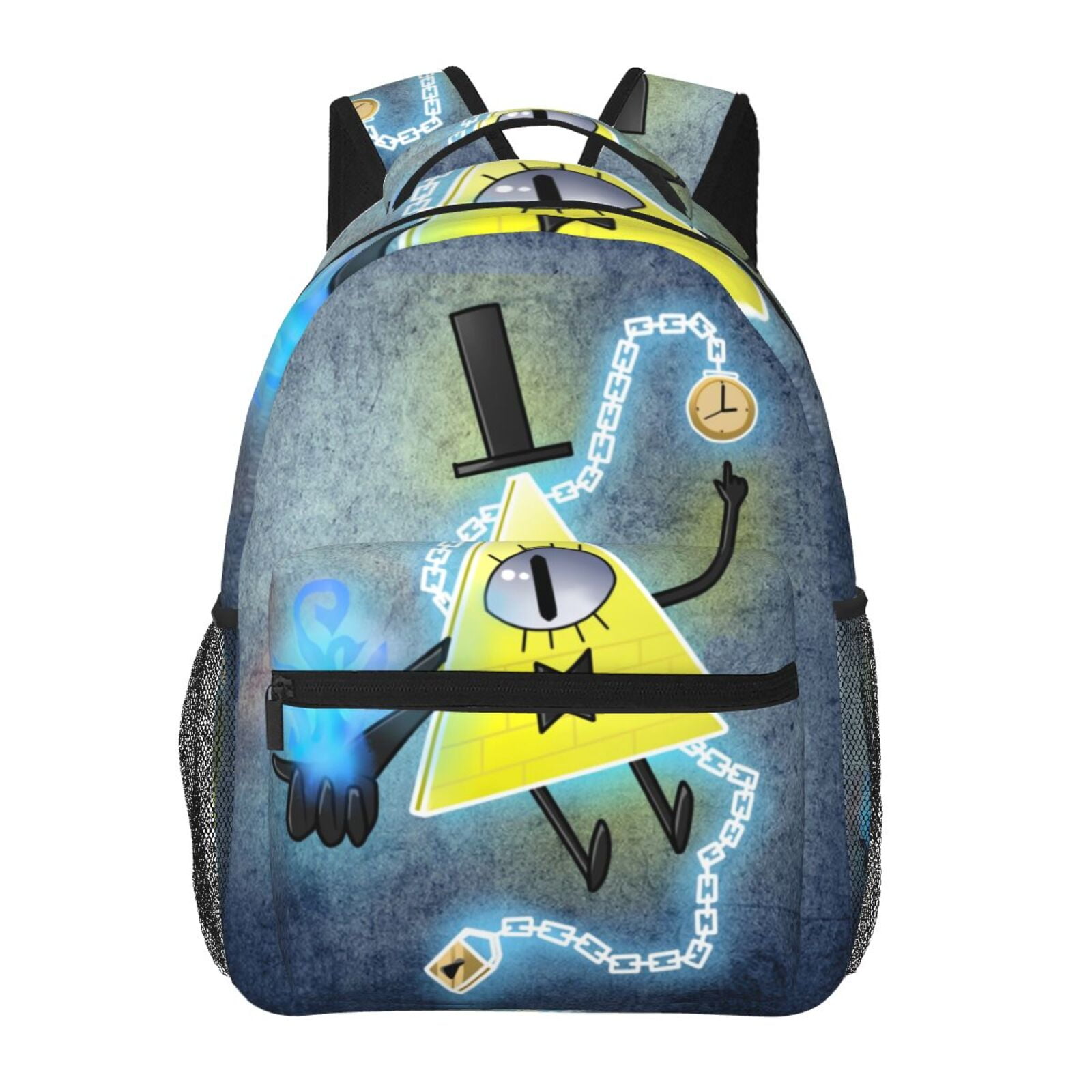 Bill Cipher Gravity Falls Casual Backpack Laptop Daypack School Bag ...