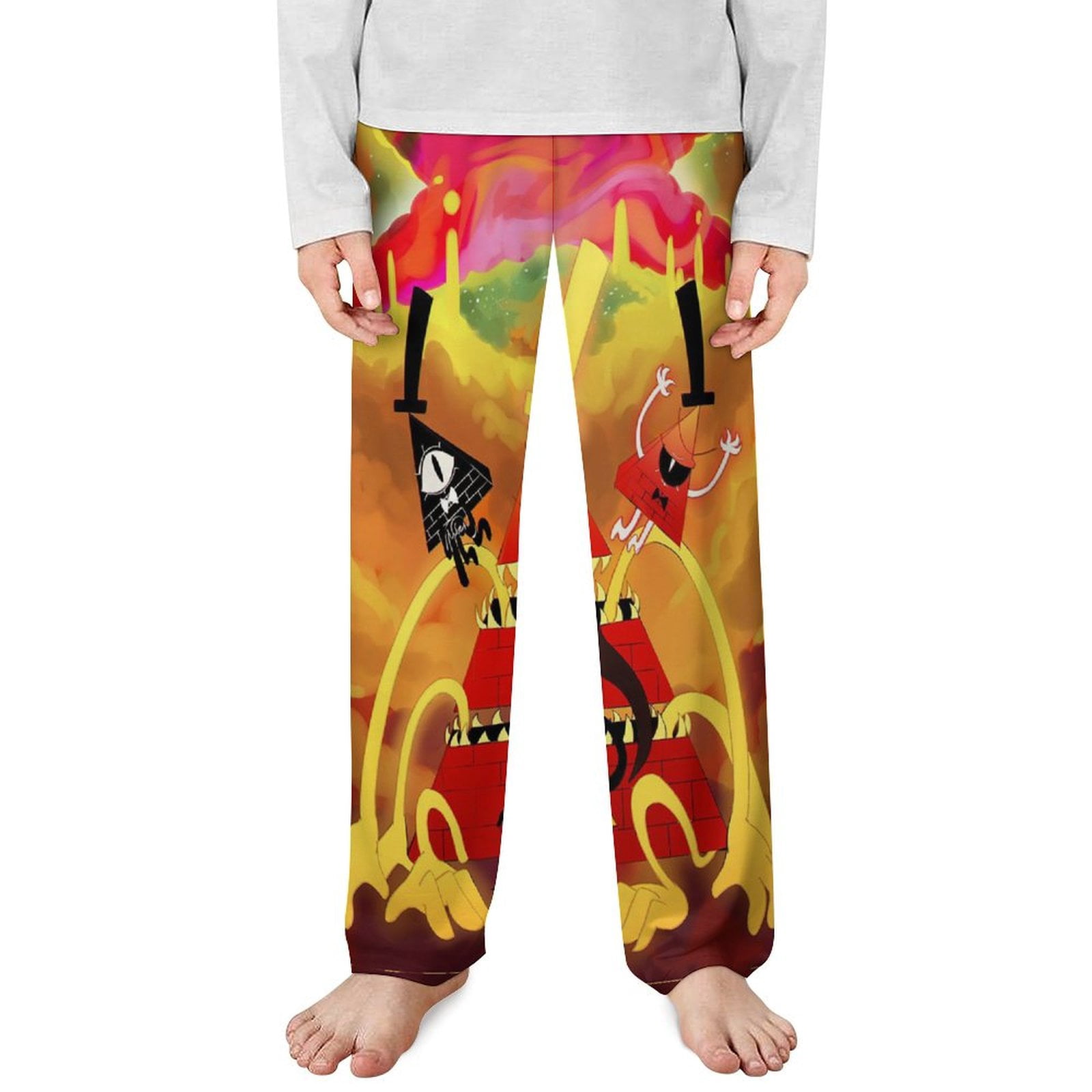 Bill Cipher Gravity Falls Children's Pajama Long Pants Sleepwear Sleep ...