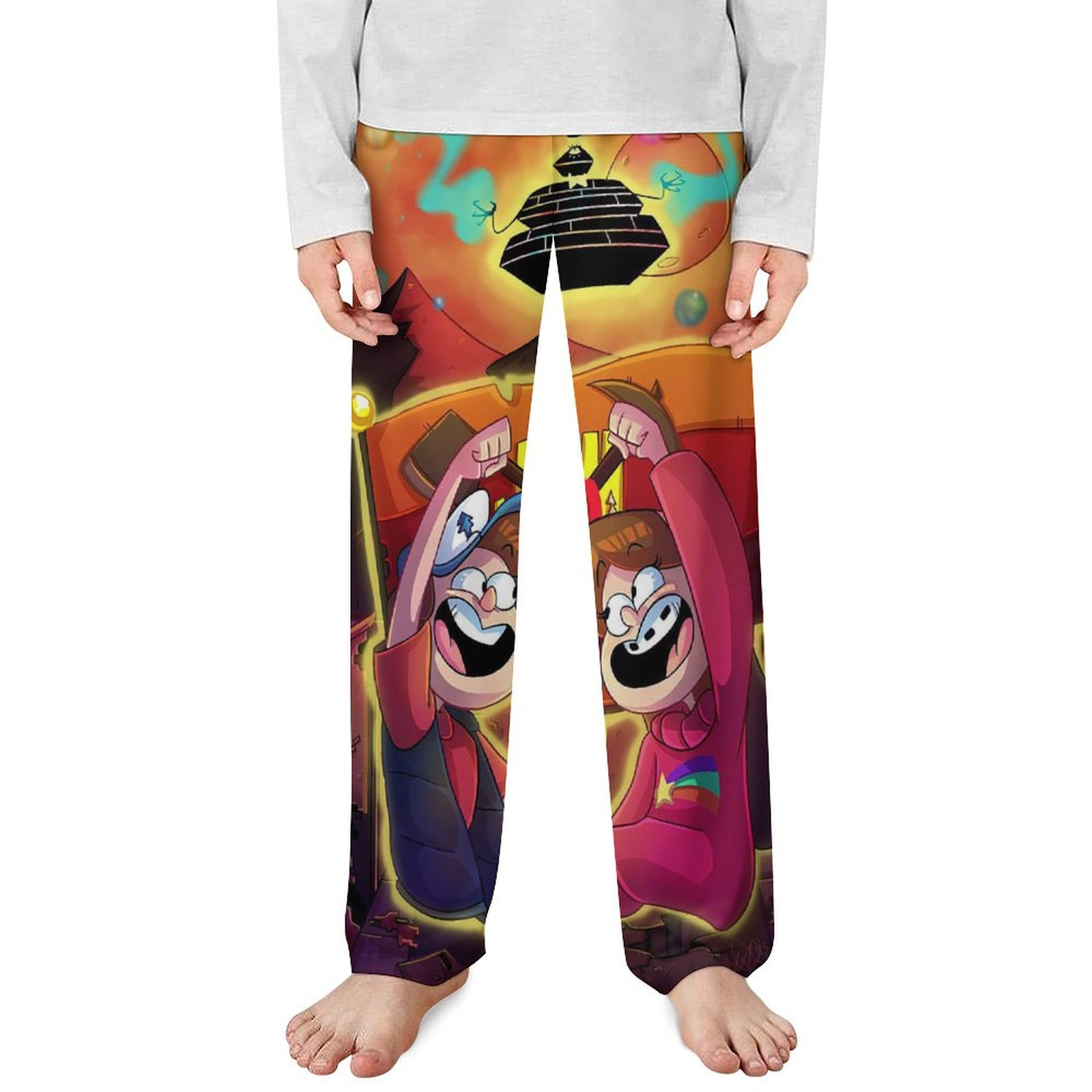 Bill Cipher Gravity Falls Children's Pajama Long Pants Sleepwear Sleep ...