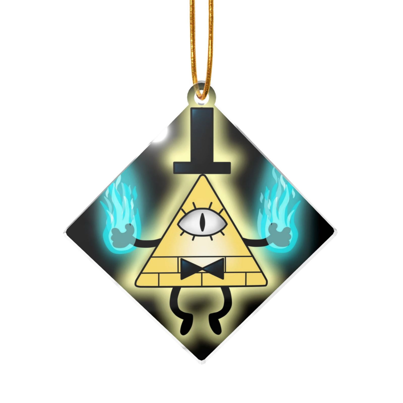 Bill Cipher Gravity Falls Christmas Tree Hanging Ornaments Acrylic ...