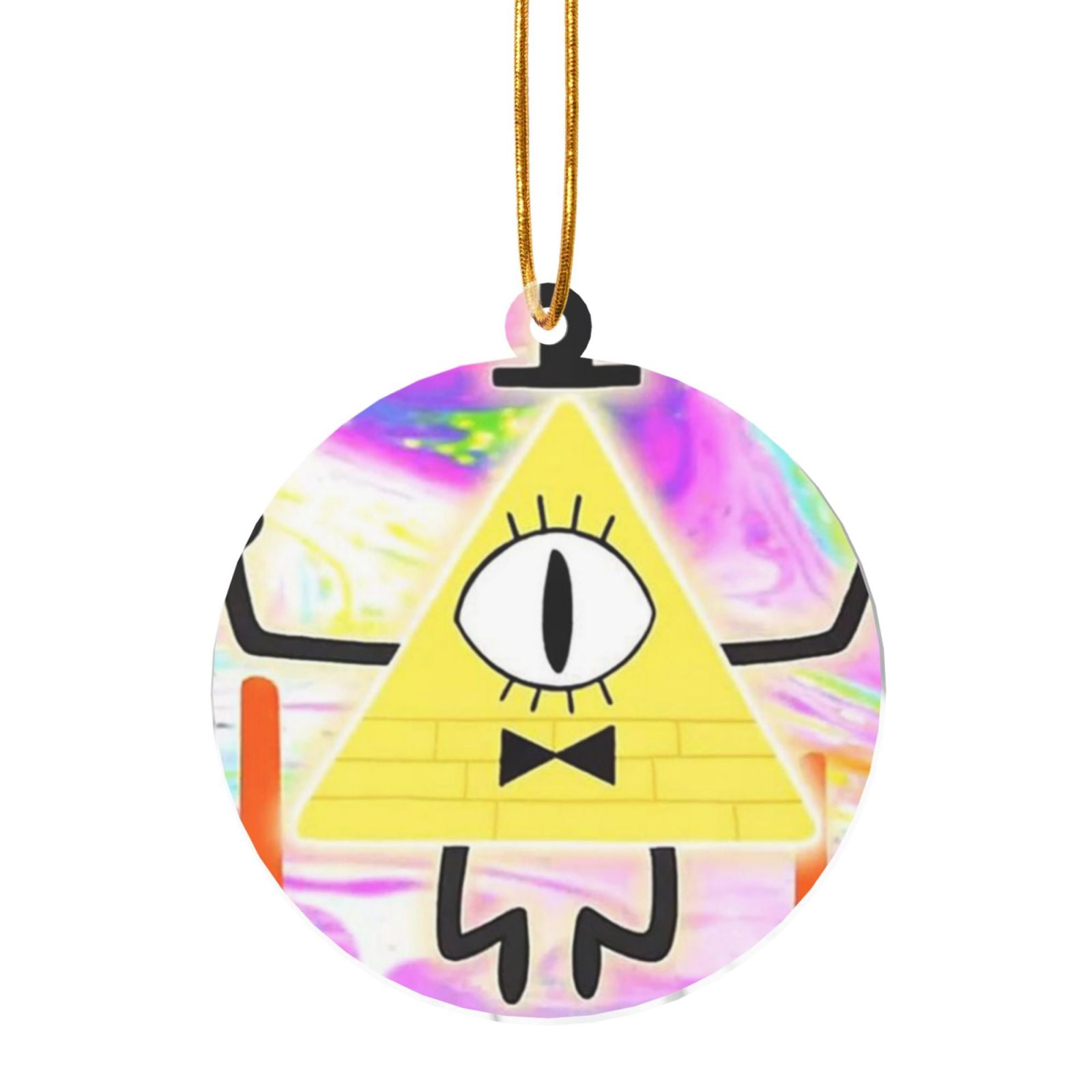 Bill Cipher Gravity Falls Christmas Tree Hanging Ornaments Acrylic ...