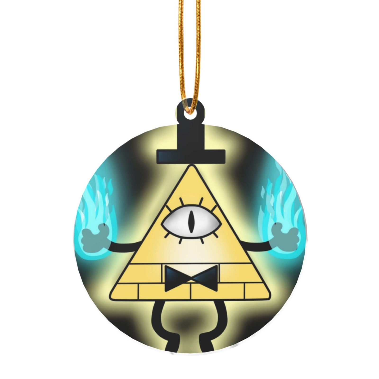Bill Cipher Gravity Falls Christmas Tree Hanging Ornaments Acrylic ...