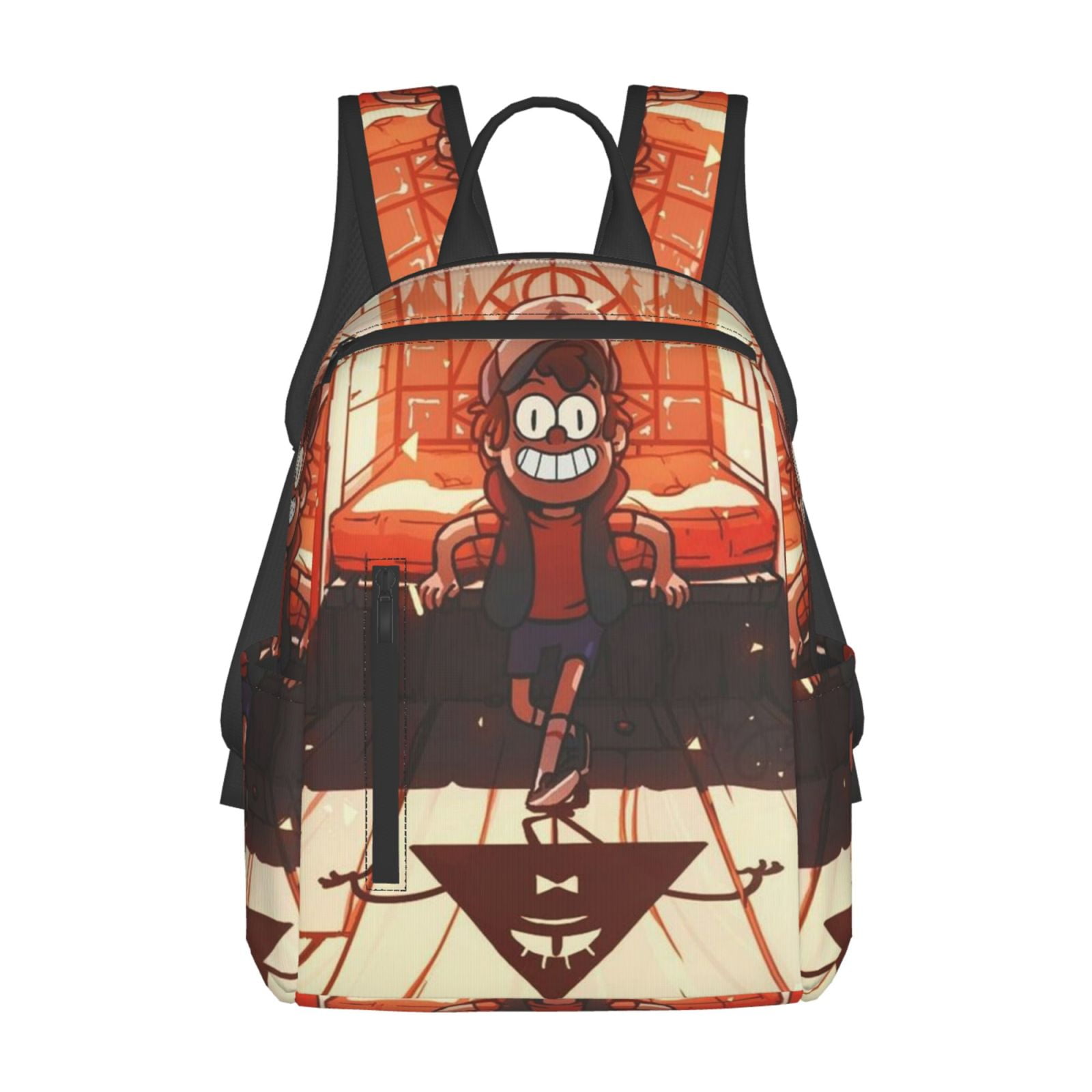 Bill Cipher Gravity Falls Dipper Backpack Unisex Daypack Adjustable ...