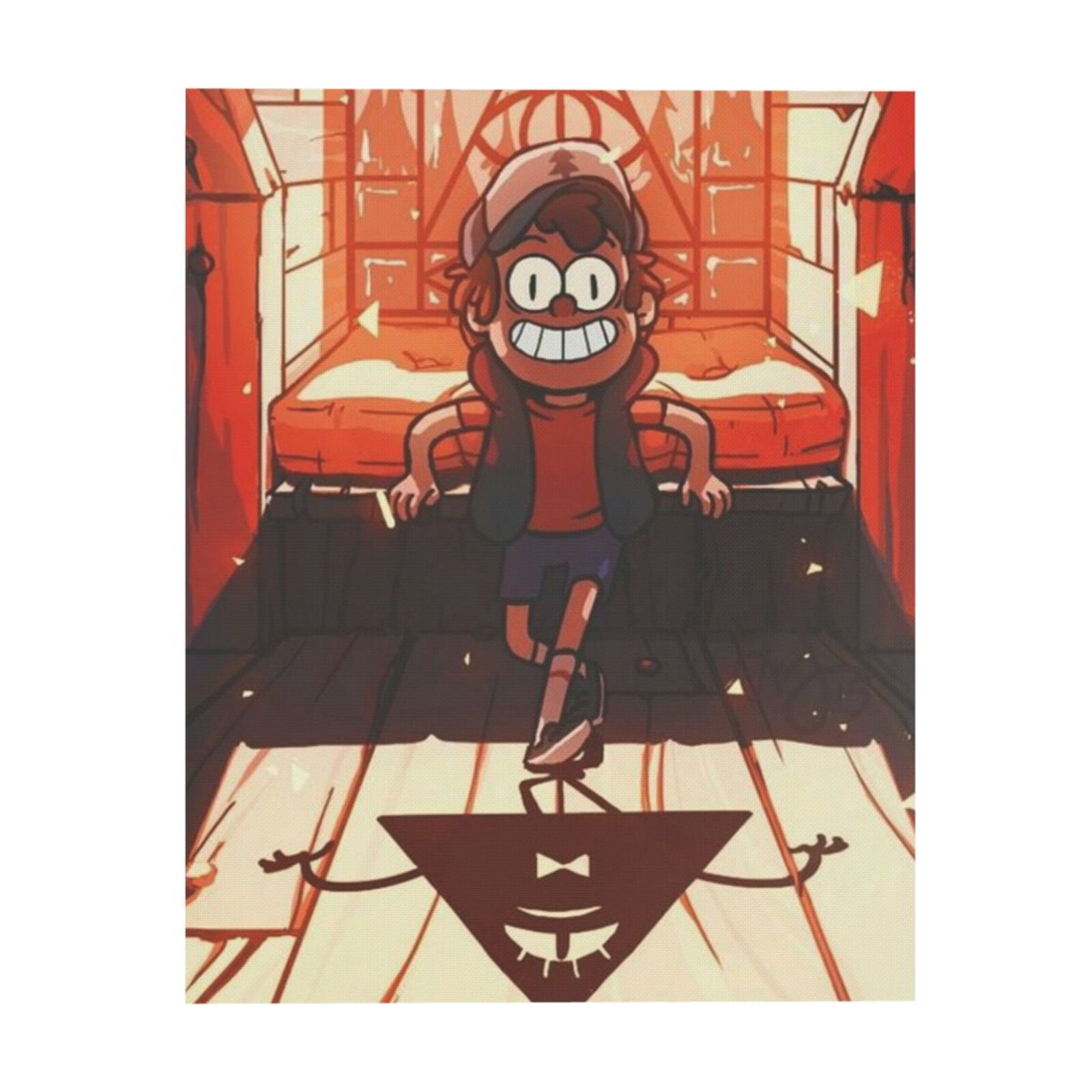 Bill Cipher Gravity Falls Dipper Canvas Decorative Poster Gift Art ...