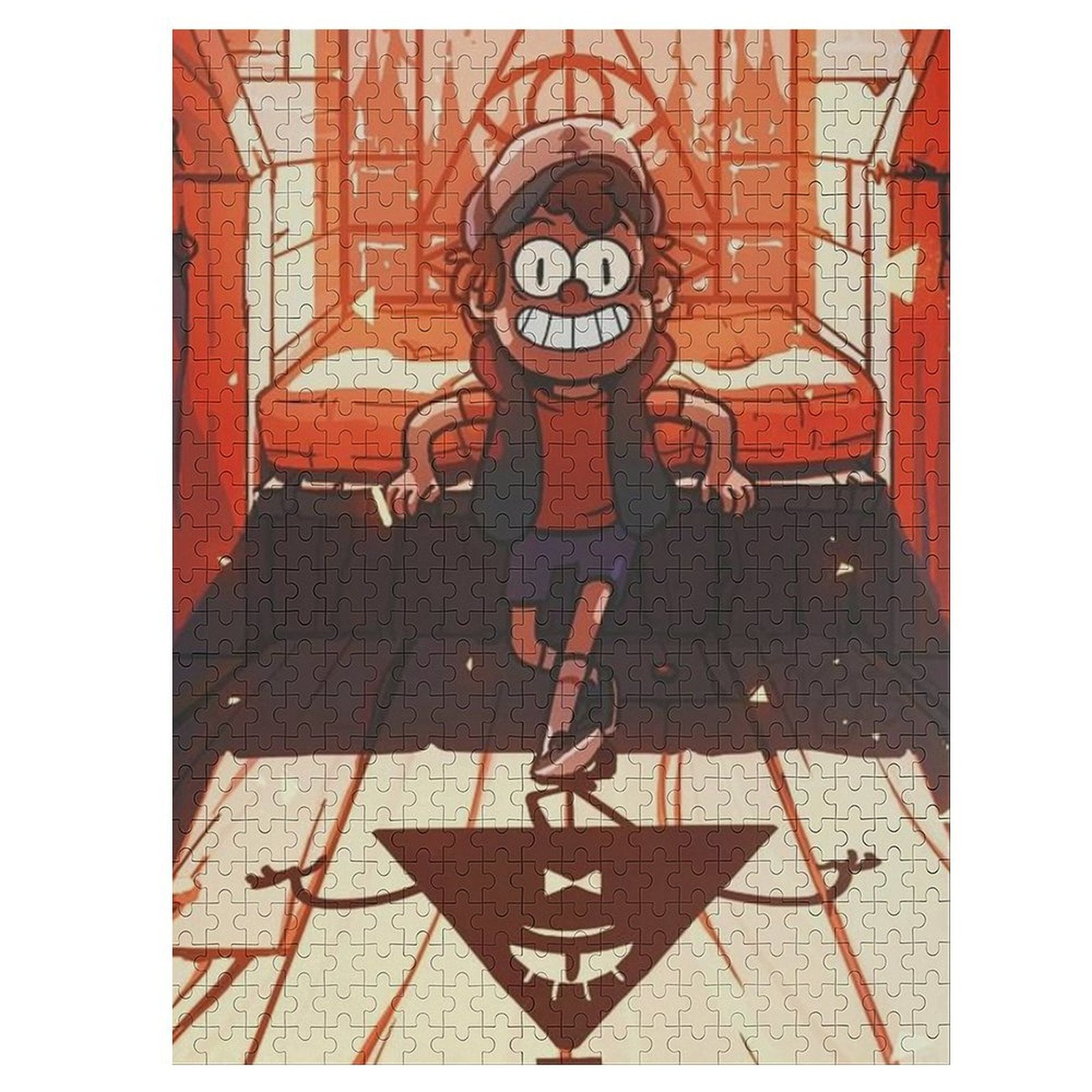Bill Cipher Gravity Falls Dipper Jigsaw Puzzles Interlocking Puzzles ...