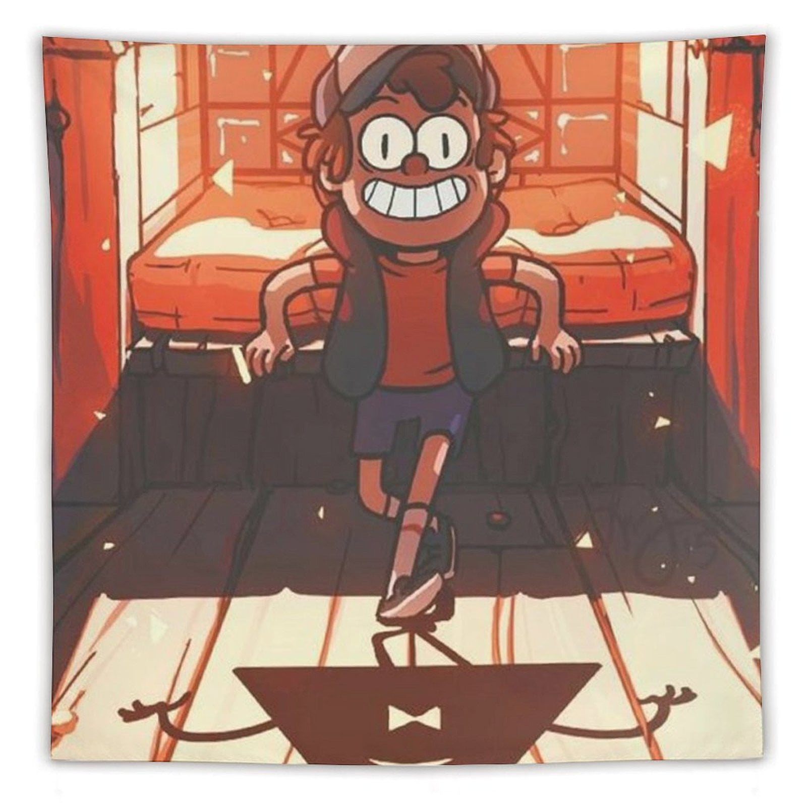 Bill Cipher Gravity Falls Dipper Tapestry Luxury Wall Hanging ...