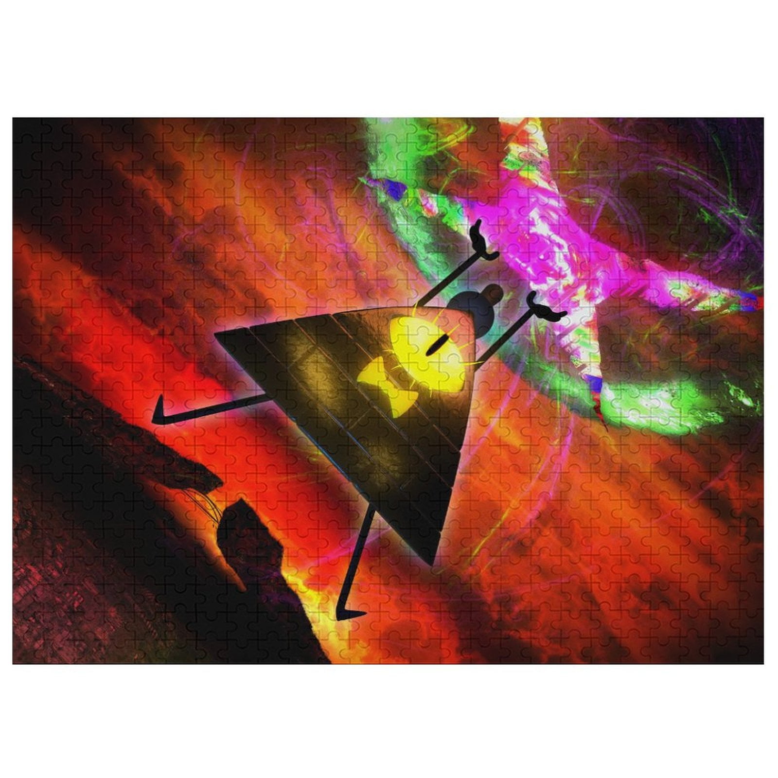 Bill Cipher Gravity Falls Jigsaw Puzzles Interlocking Puzzles Home ...