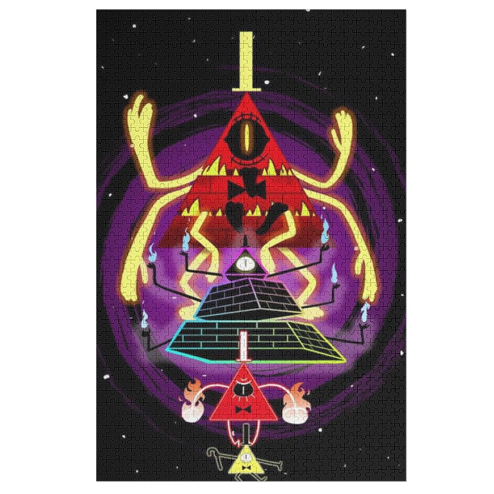 Bill Cipher Gravity Falls Jigsaw Puzzles Interlocking Puzzles Home ...