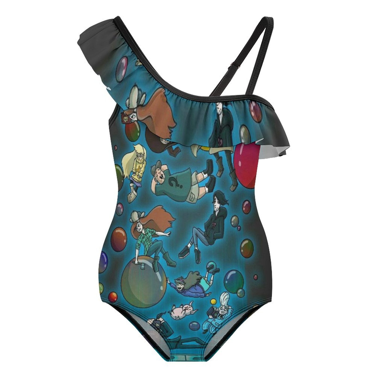 Bill Cipher Gravity Falls Kids Swimsuit Swimwear Adjustable One ...