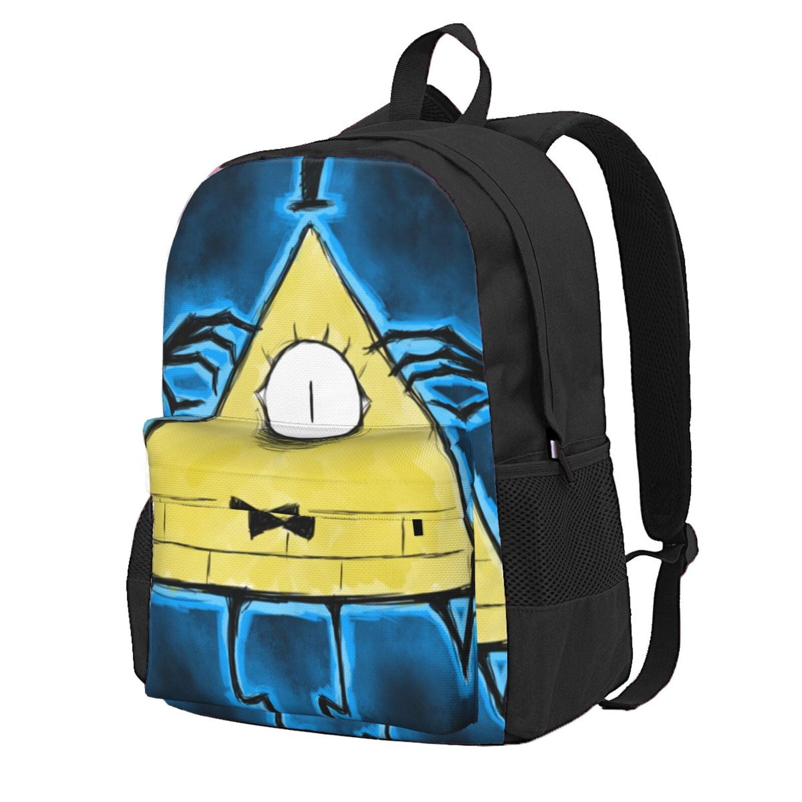Bill Cipher Gravity Falls Logo Casual Daypack Laptop Backpack Student ...