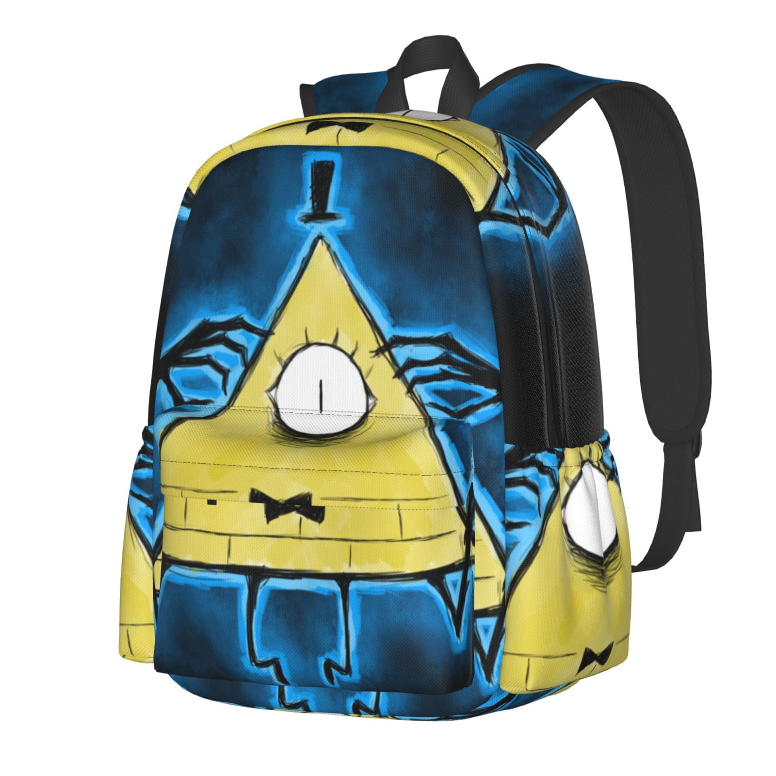 Bill Cipher Gravity Falls Logo Laptop Backpack Large Capacity ...