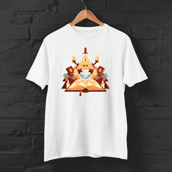 Bill Cipher Gravity Falls T-Shirt, Men's Women's Sizes ( - Walmart.com