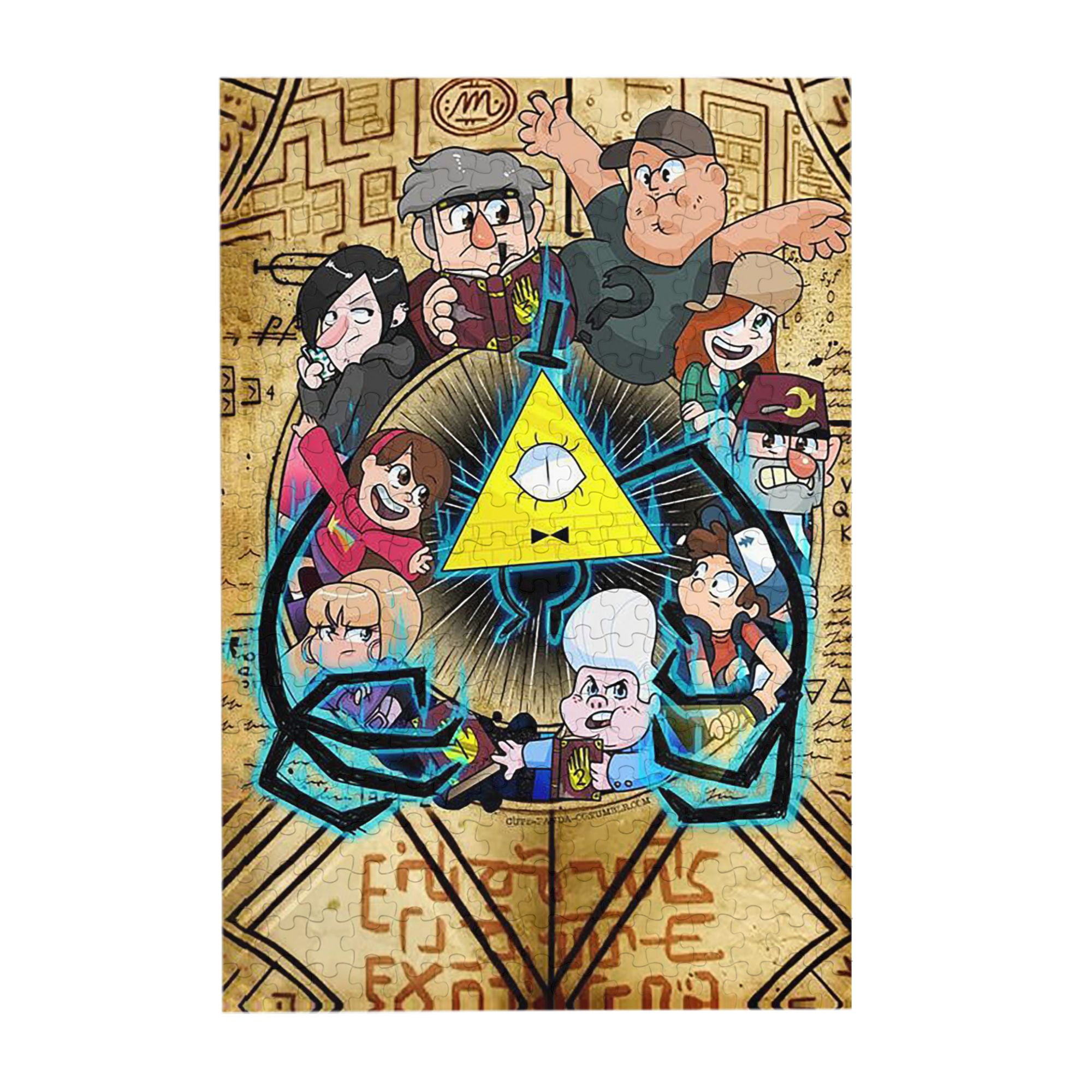 Bill Cipher Gravity Falls Wooden Jigsaw Puzzle For Adults 300 Piece ...