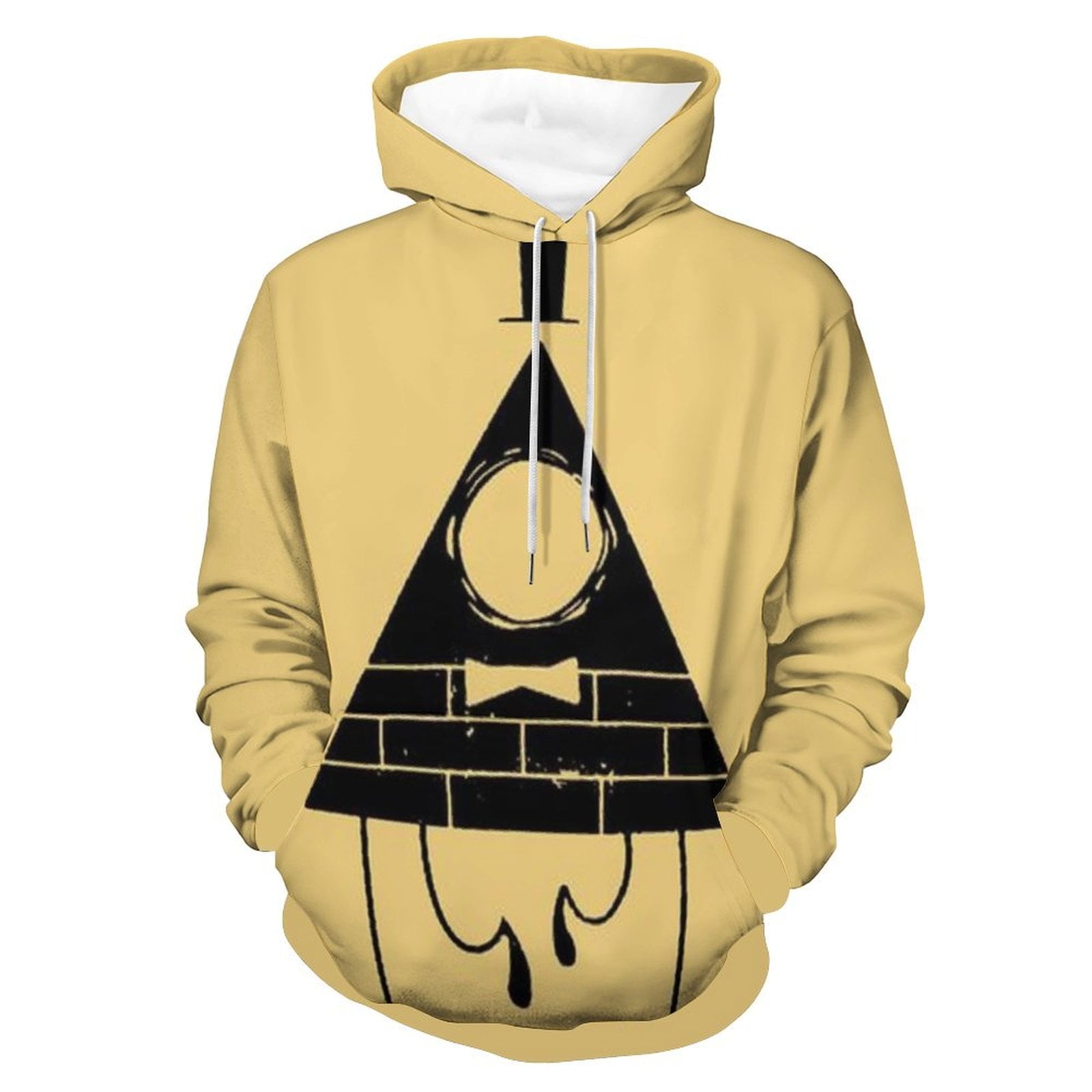 Bill Cipher Hoodie with Pocket for Men Women Couple Gift - Walmart.com