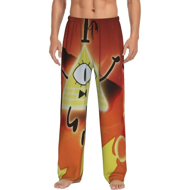 Bill Cipher Men's Pajama Pant Soft Comfy Lounge Pj Bottoms Loose ...