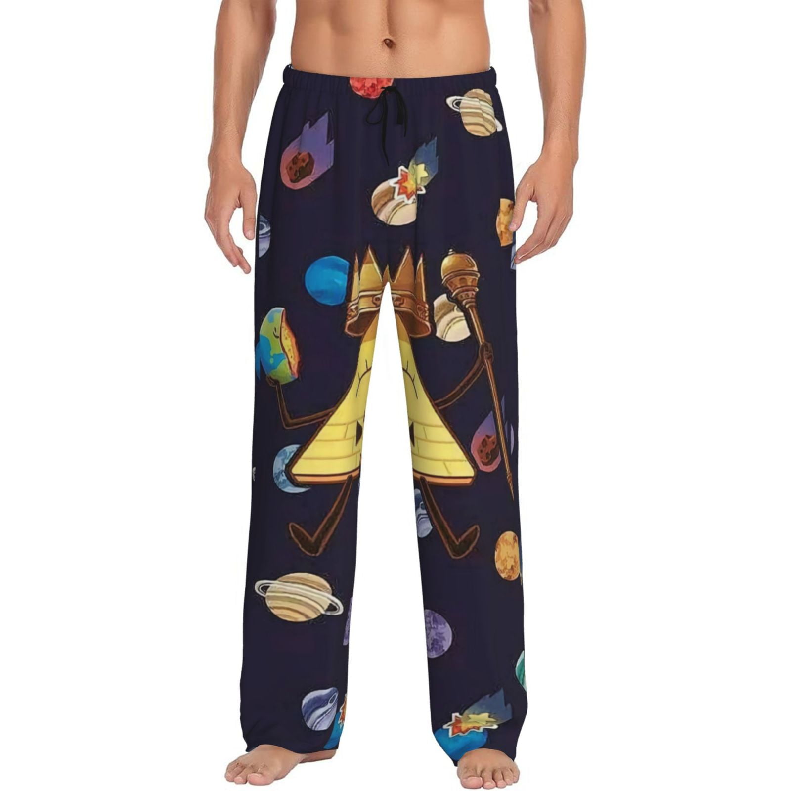 Bill Cipher Men's Pajama Pant Soft Comfy Lounge Pj Bottoms Loose ...